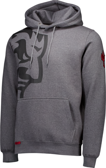 Cardiff Devils Logo Grey / Black Hoodie - Adults | Cardiff Devils