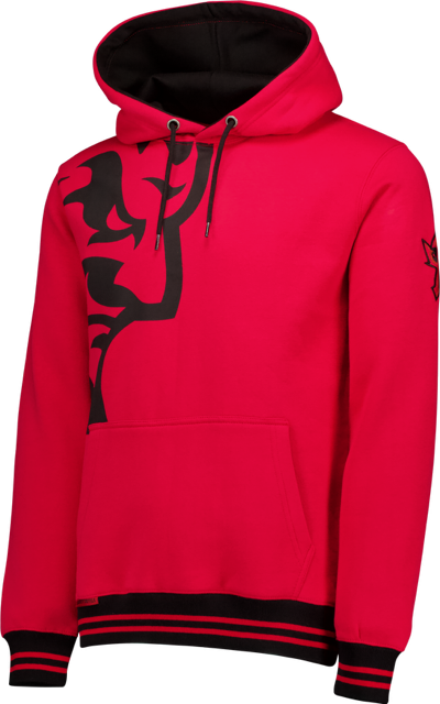 Cardiff Devils Red / Black Logo Hoodie - Kids