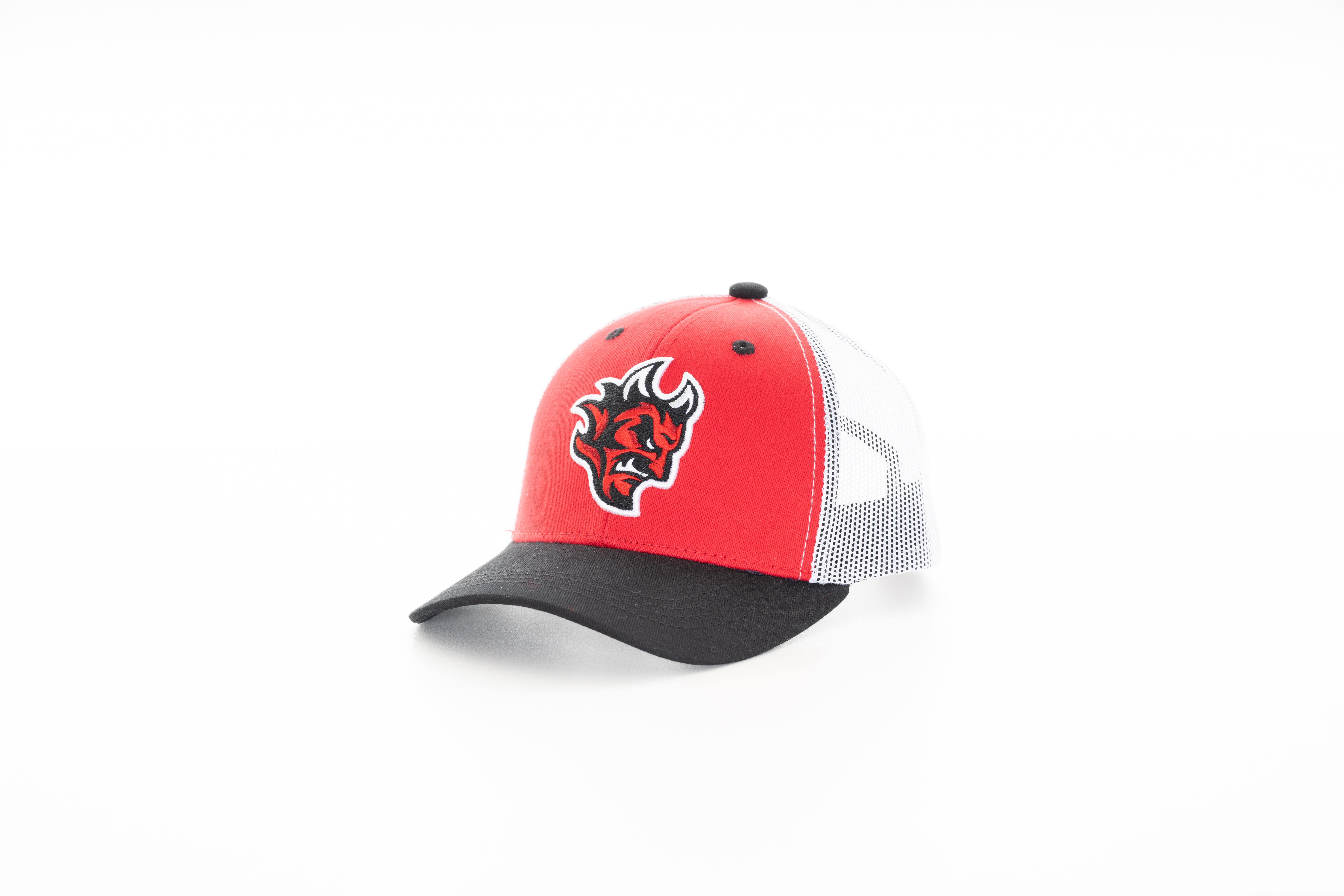 Red / White / Black Logo Cap - Adults | Cardiff Devils